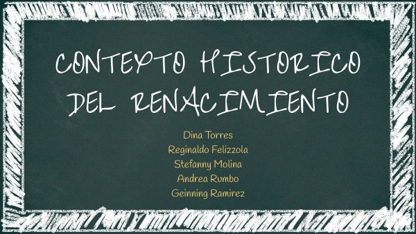 RENACIMIENTO