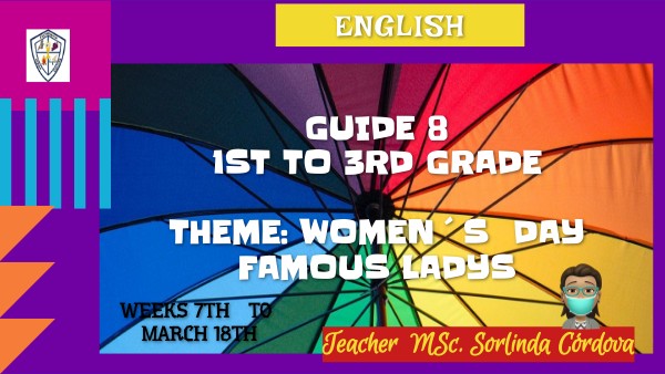 GUIDE 8 MARCH 7TH TO 18TH | Genially