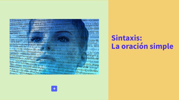 - Sintaxis CC