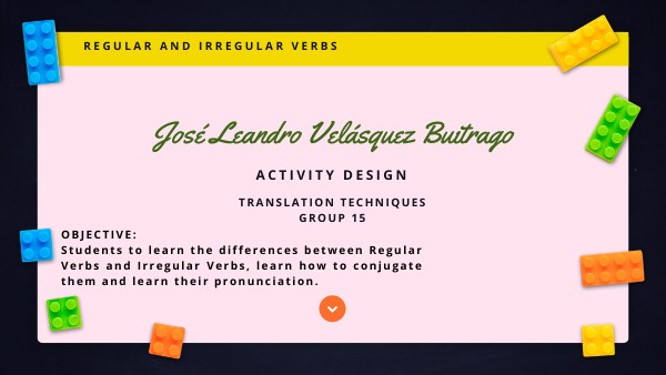 TASK 3 - ATIVITY DESIGN | Genially