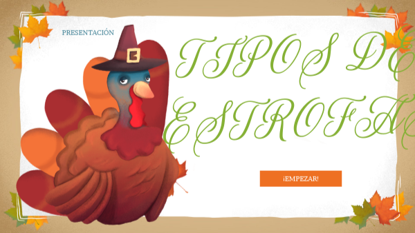 TIPOS DE ESTROFAS | Genially