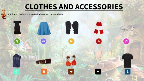 LS 3: Clothes and accessories