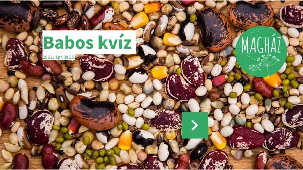 Babos kvíz | Genially