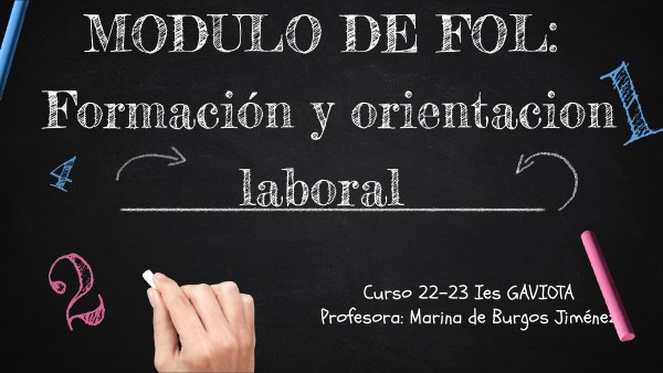 Presentación FOL IES GAVIOTA | Genially