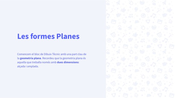 Les formes planes | Genially