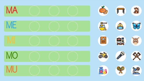 MA, ME , MI , MO , MU