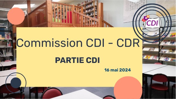 Commission CDI 2024
