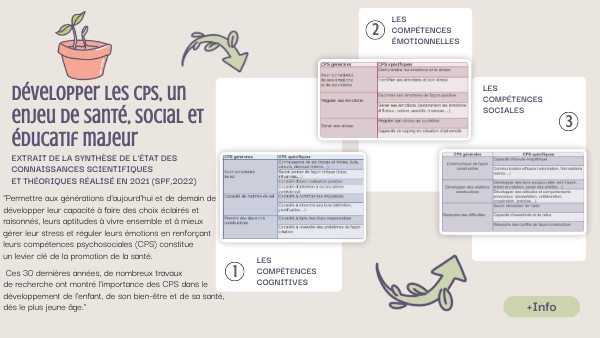 les CPS, les enjeux | Genially