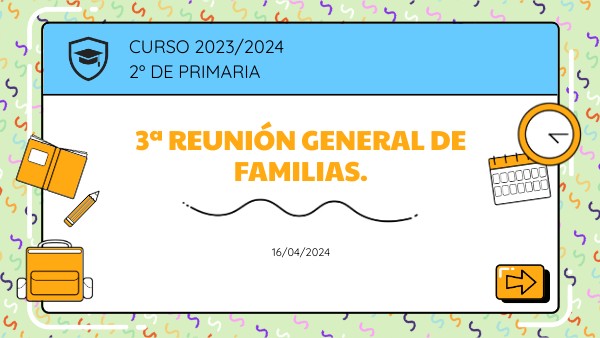 Tercera reunión general | Genially
