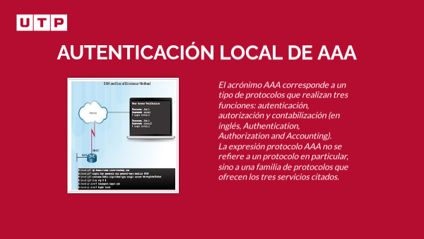 Semana 11 - Autenticación local de AAA | Genially