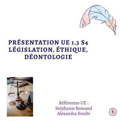 Présentation UE 1.3 semestre 4 | Genially