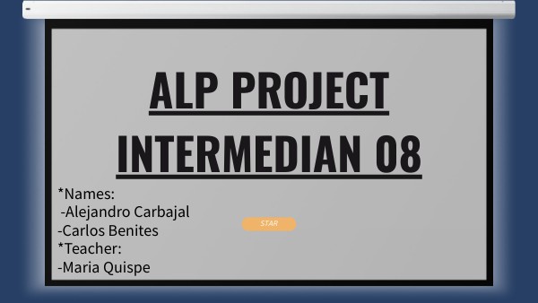 ALP project | Genially