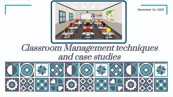 Class 24: Classroom Management techniques | Genially
