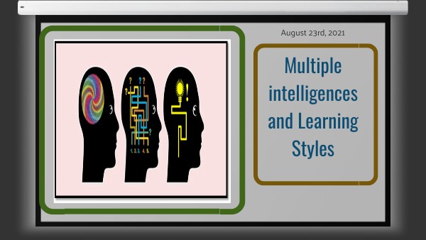 Learning styles and Intelligences | Genially