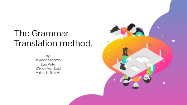 Grammar Translation Method