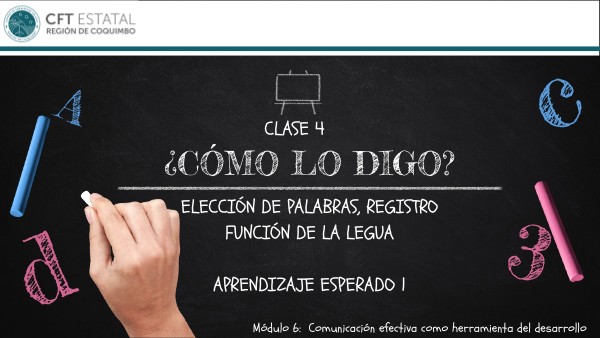 MOD 6 AP 1 CL4 REGISTROS | Genially