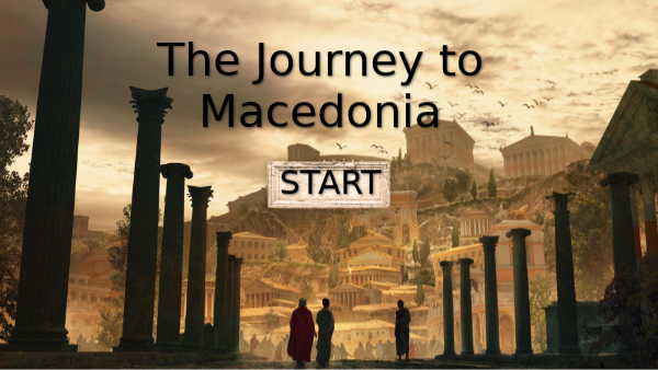 The Journey to Macedonia