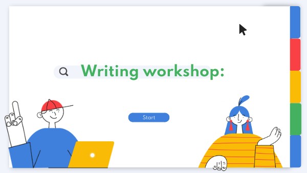 The writing process part 1 | Genially