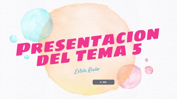 PRESENTACIÓN ESTELA RIAÑO | Genially