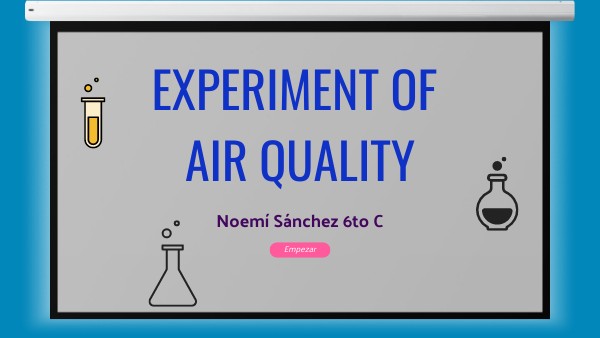 Experiment Air Quality Noemí 6toC
