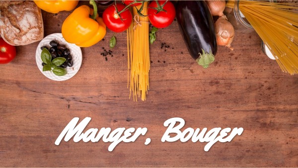 Diapo "Manger Bouger"