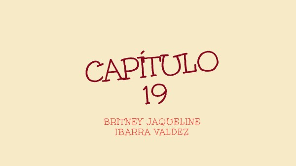 Capítulo 19 | Genially