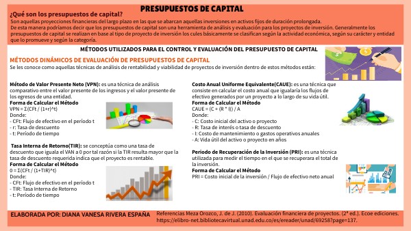 Infografía Presupuestos de Capital | Genially