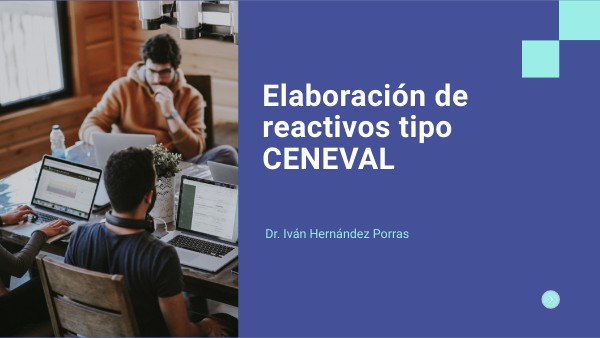 Elaboración de reactivos CENEVAL | Genially