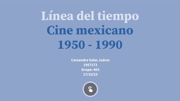 Linea del tiempo - Cassandra Salas | Genially