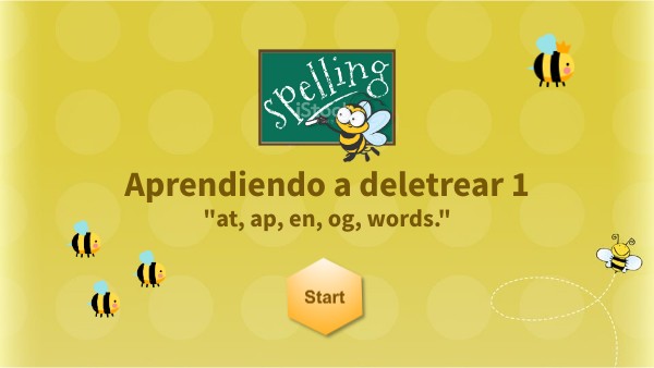 Aprendiendo a deletrear 1 | Genially