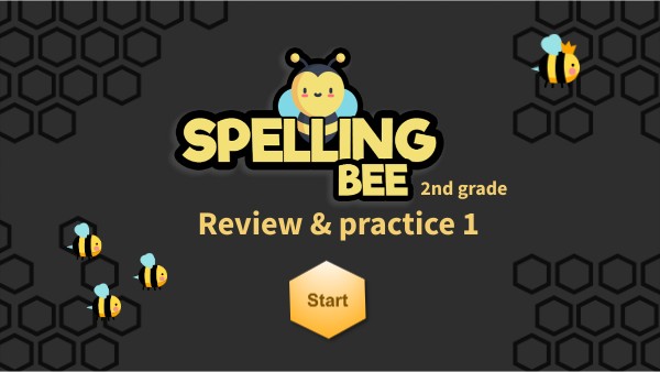 2o Spelling bee practice 1