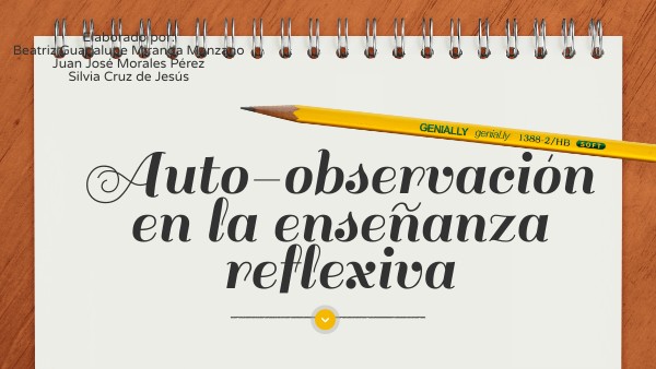 Quizz Auto-observación