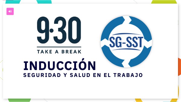 INDUCCIÓN SST 9:30