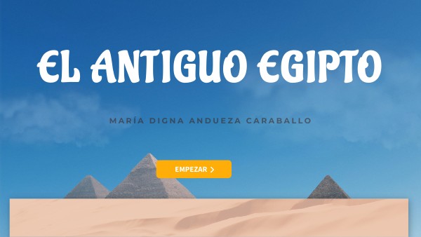 PRESENTACIÓN EGIPTO | Genially