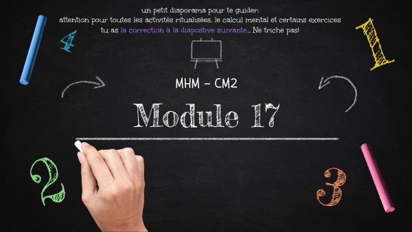 MHM CM2 - module 17 Arénes confinement