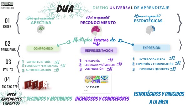 MAPA MENTAL DUA | Genially