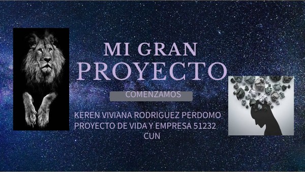 MI PROYECTO 2021 | Genially