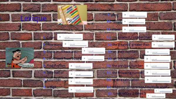 Lexique maths | Genially