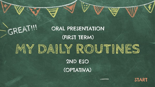 MY DAILY ROUTINES | Genially