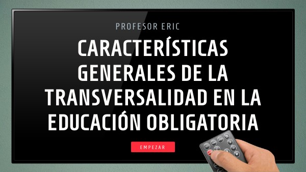 TRANSVERSALIDAD | Genially