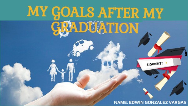 MY GOALS AFTER MY GRADUATION