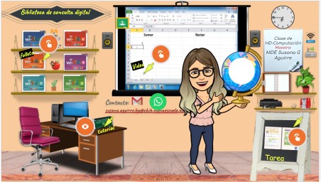 Exploro y conozco mi aula virtual de computación | Genially