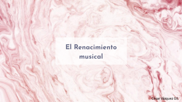 T.5 3º El Renacimiento musical