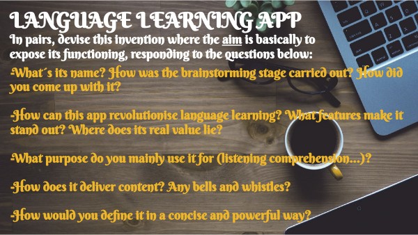 B2.2 LANGUAGE LEARNING APP