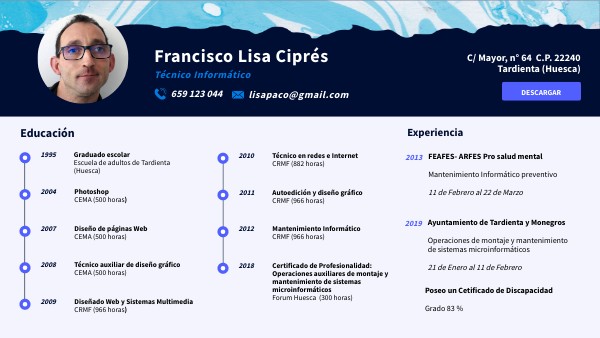 CV Francisco Lisa
