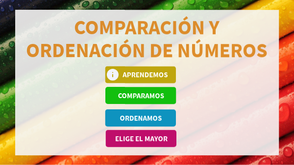 Comparación de números 1ºEP