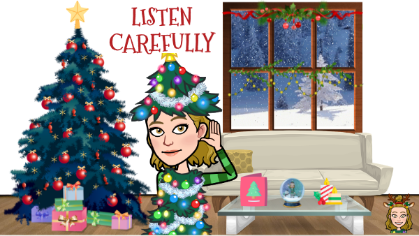 LISTENING VOC CHRISTMAS 1st and 2nd grade | Genially
