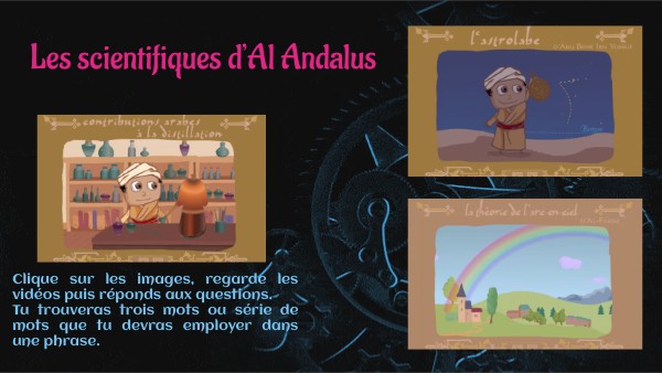 Les scientifiques Al Andalus | Genially