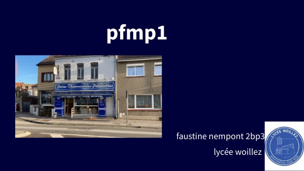 Faustine pfmp | Genially