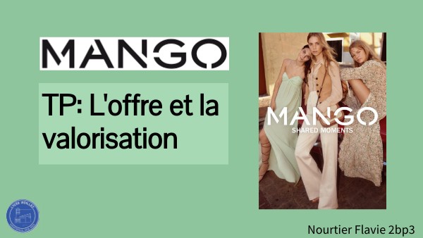 l'offre et la valorisation | Genially